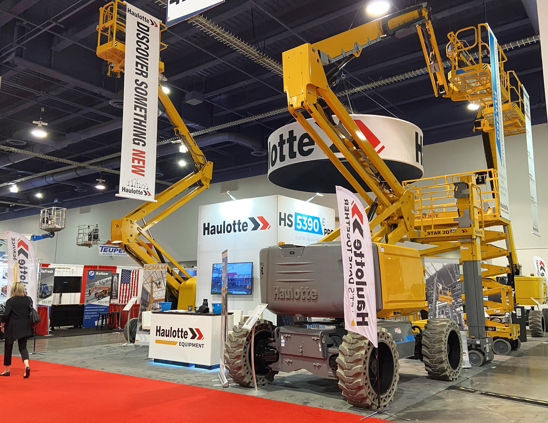 Executive Hire and Ara Show: Haulotte is back on the trade show circuit ...